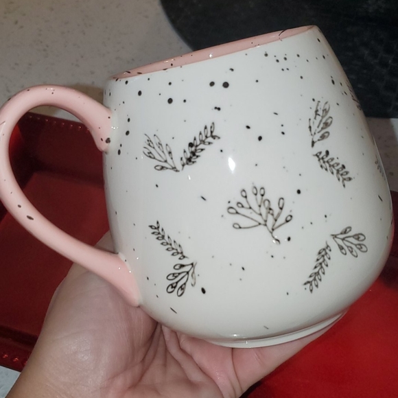 Meritage | Dining | Meritage Pastel Pink Cream Mug Collection Leaves ...